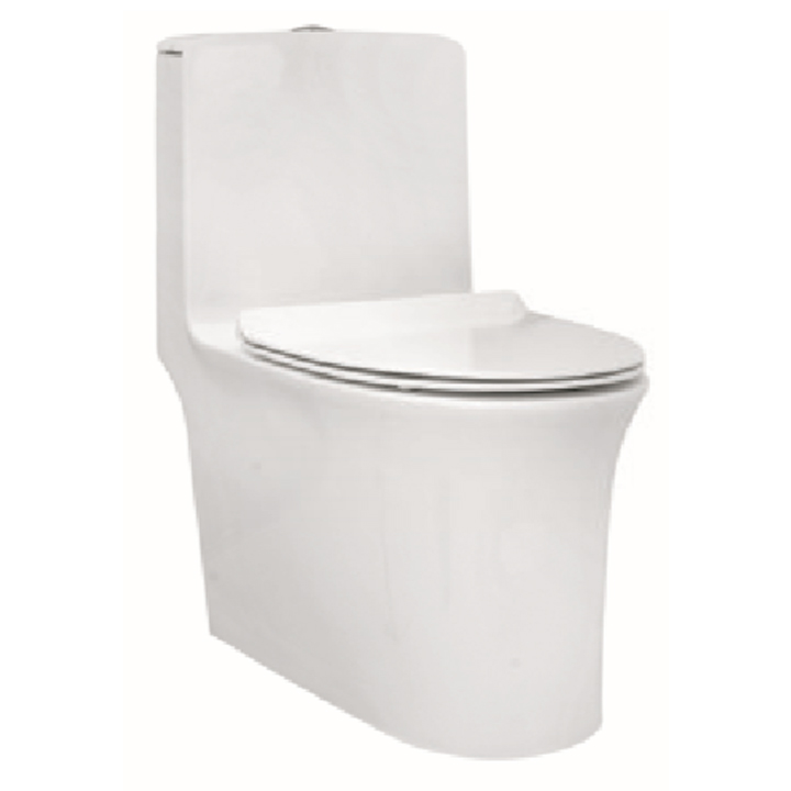 Aquiline Single Piece Closet P Trap - White - Online Hardware Store in ...