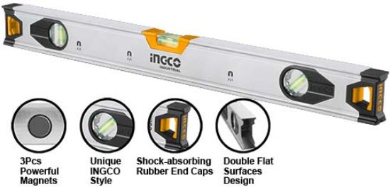 Spirit Level(With Powerful Magnets): 60CM - Online Hardware Store in ...