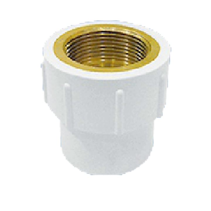 UPVC Reducing Female Adapter Brass Threated - rFABT (SCH-80) 3/4" x 1/2 ...