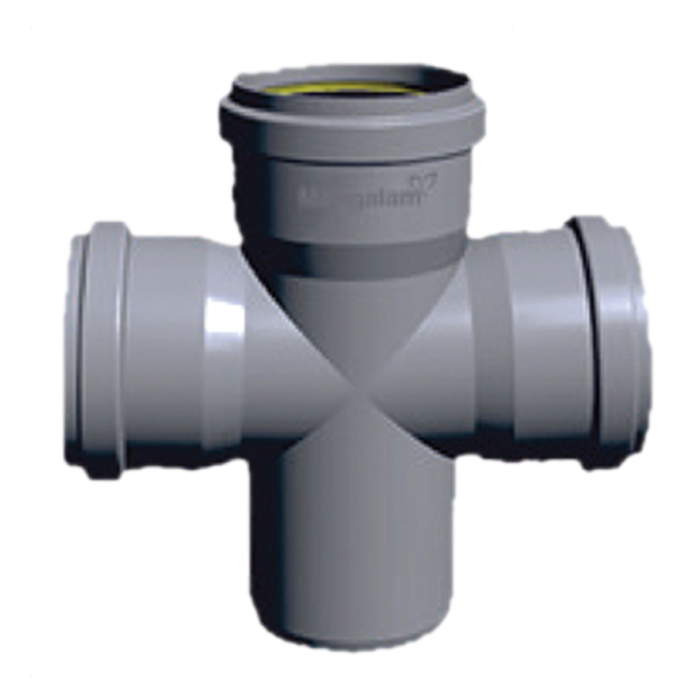 PVC Ring-Fit Double Tee 4" - Online Hardware Store in Nepal | Buy ...