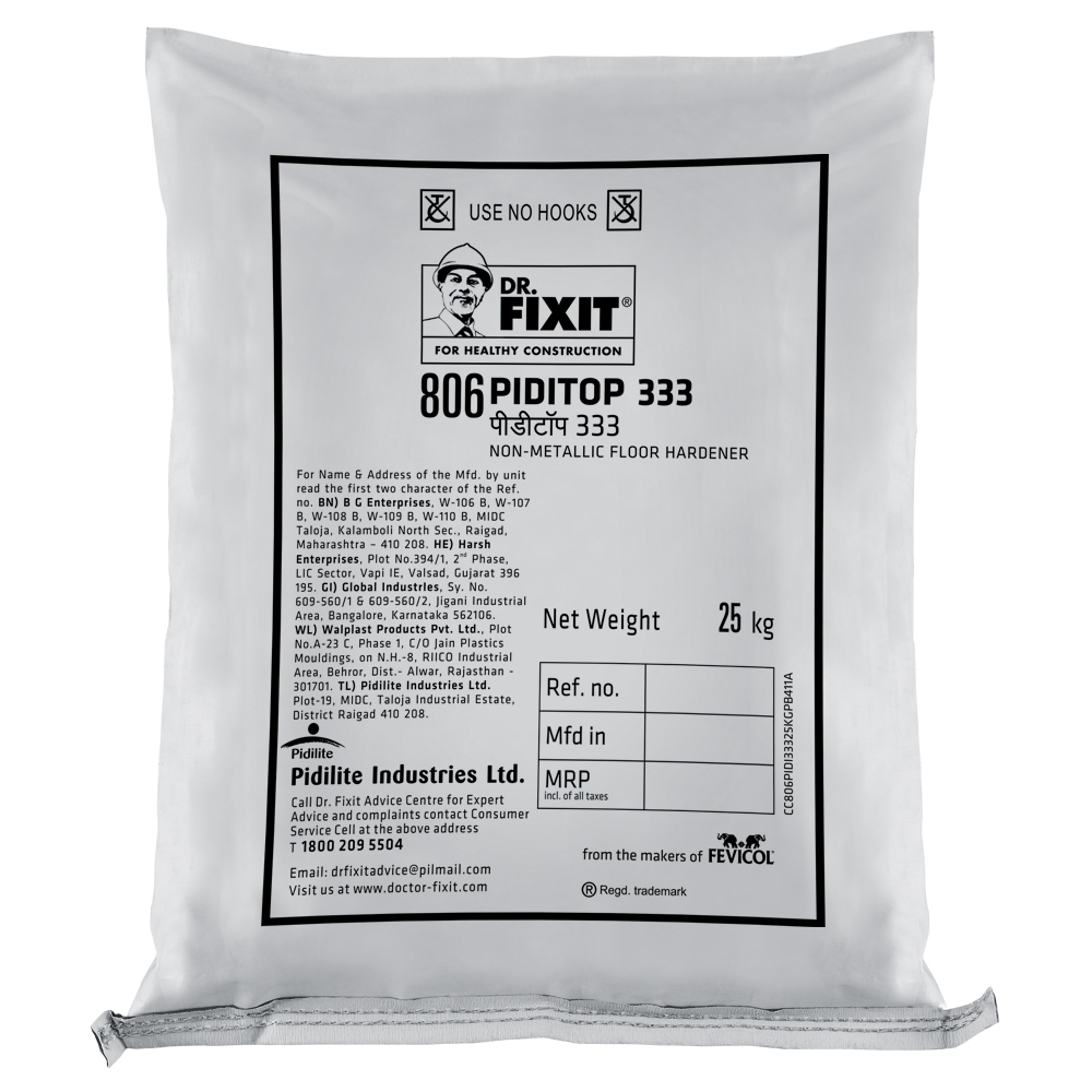 DR. FIXIT Piditop 333 Floor Hardener - 25 Kg - Online Hardware Store in ...