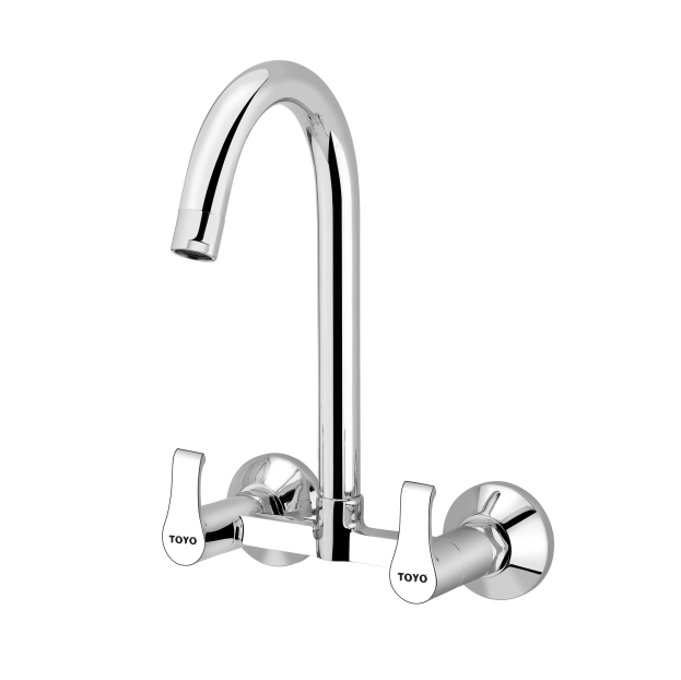 TOYO: Alex Series Regular Swan Neck Sink Mixer 1/2inch: CP - Online ...