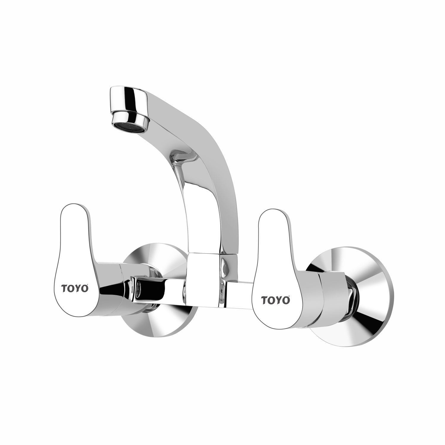 TOYO: Emerald Series Square Heavy Spout Sink Mixer 3/4inch: CP - Online ...