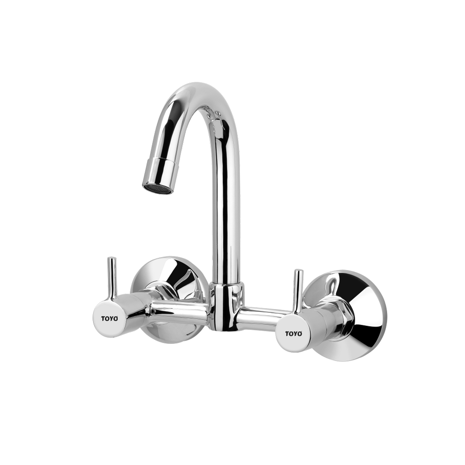 TOYO: Ruby Series Regular Swan Neck Sink Mixer 3/4inch: CP - Online ...