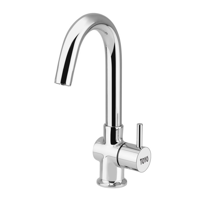 TOYO: Ruby Series Swan Neck Sink Cock 3/4inch: CP - Online Hardware ...